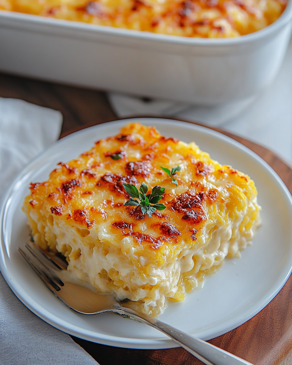 Healthy Spaghetti Squash Au Gratin